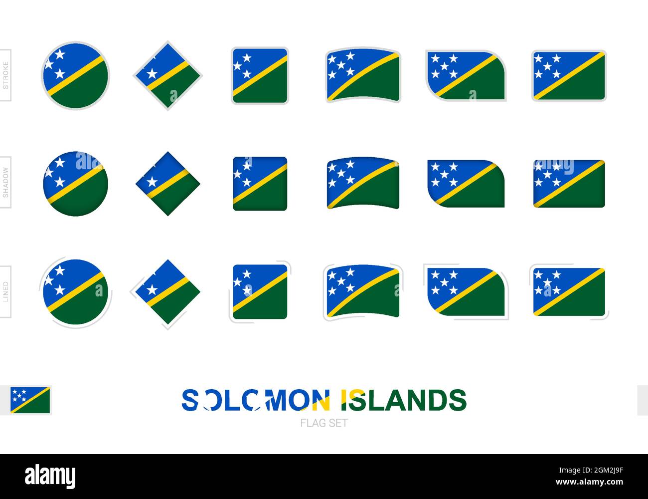Simple Flag Vector Philippines Flag Vector Set. Different Geometric