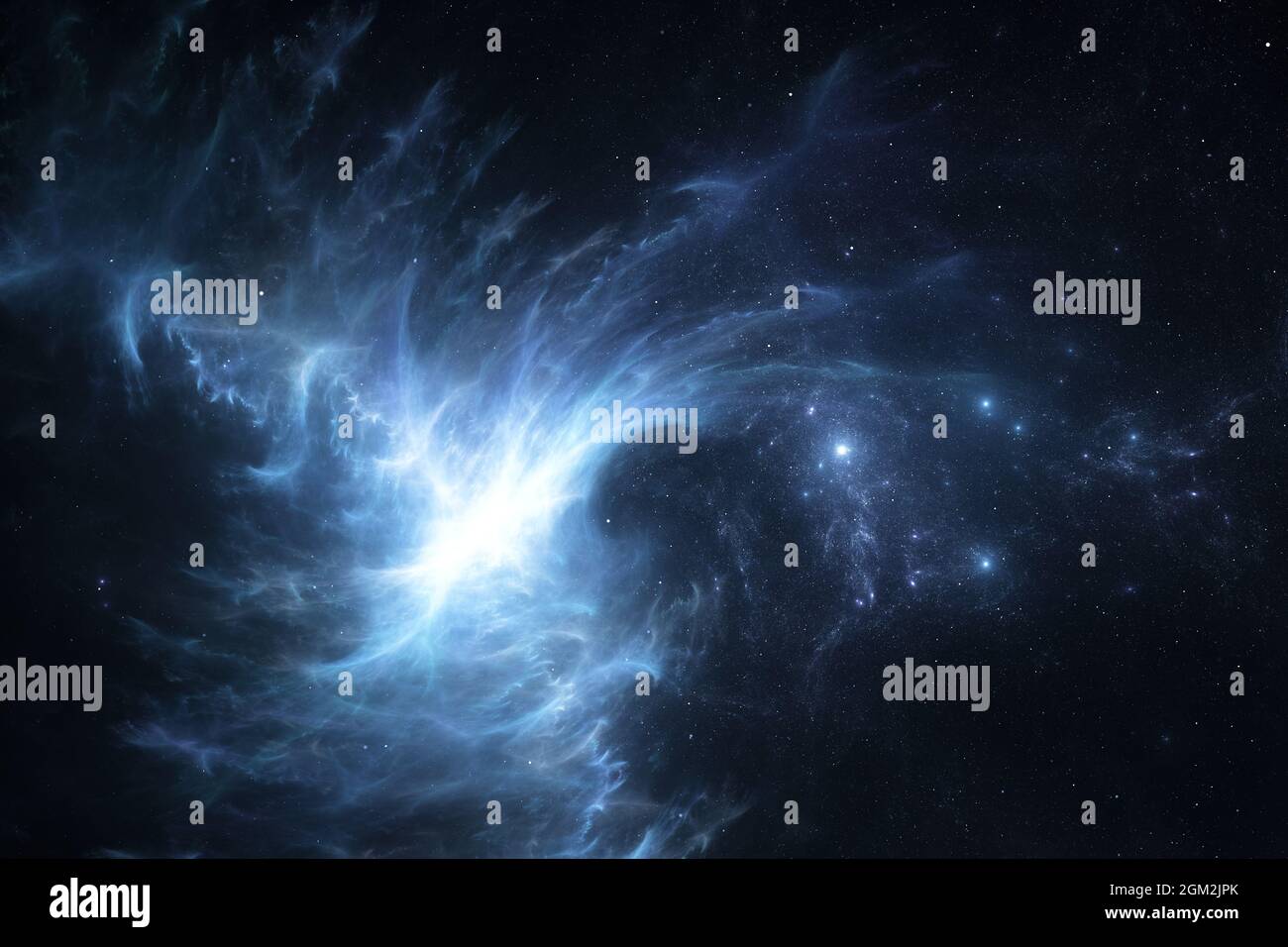 Beautiful space background with glowing stars in the darkness Stock ...