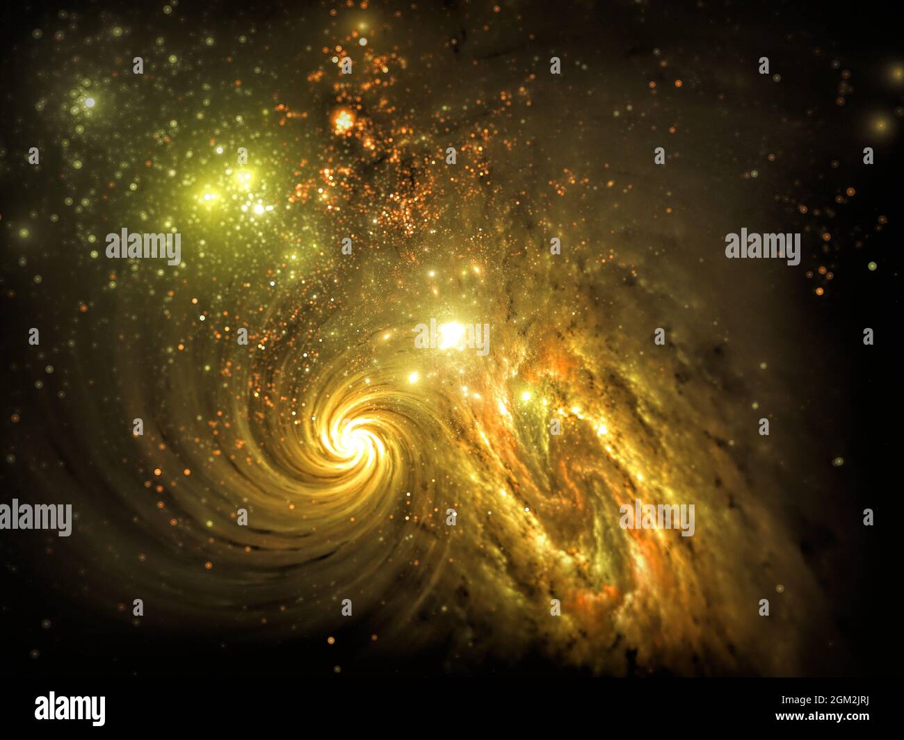Beautiful space background with glowing stars in the darkness Stock ...
