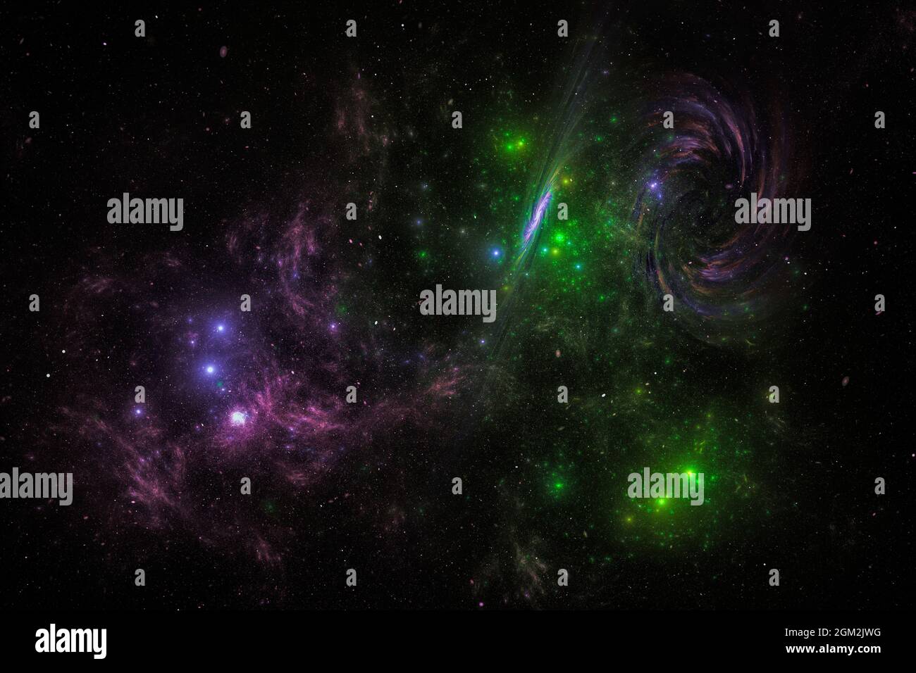 Beautiful space background with glowing stars in the darkness Stock ...