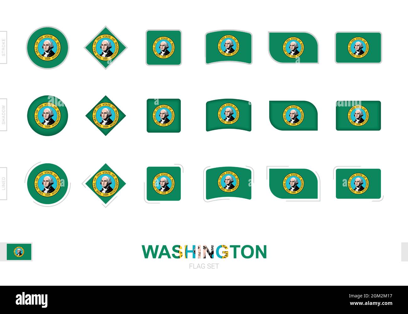 At washington square Stock Vector Images - Alamy