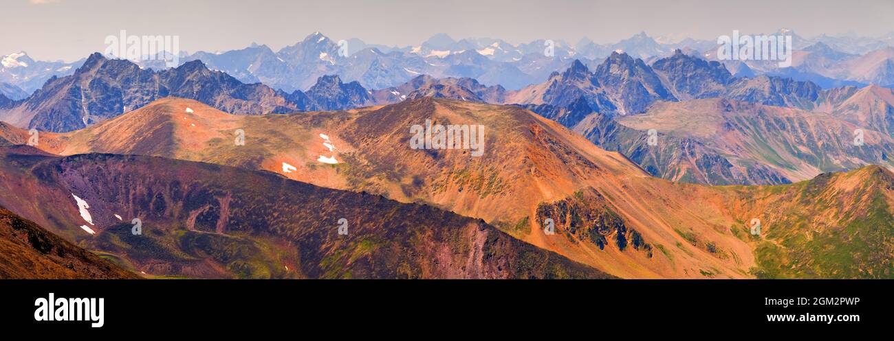 The sharp peaks of the ridges are crowded and towering, adolescent ...