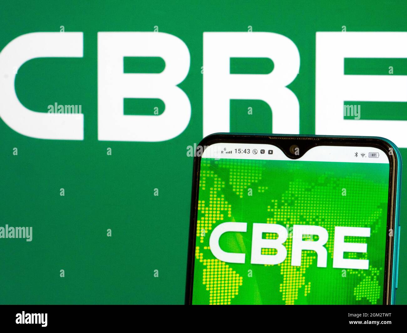 Cbre logo hi-res stock photography and images - Alamy