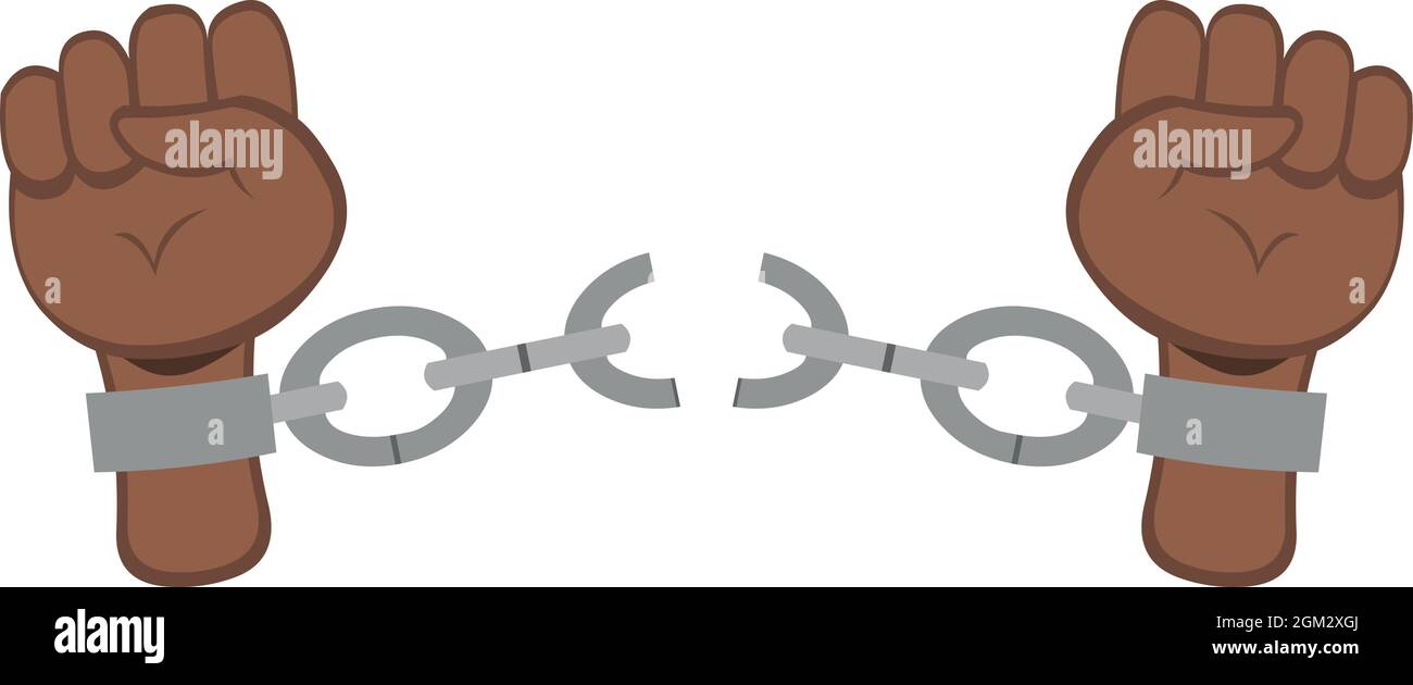 Cartoon Chains Breaking