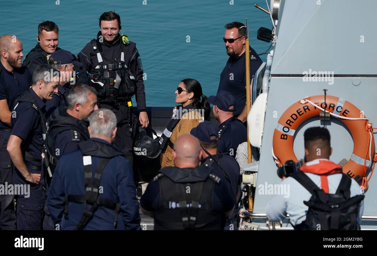 Priti patel border hi-res stock photography and images - Alamy