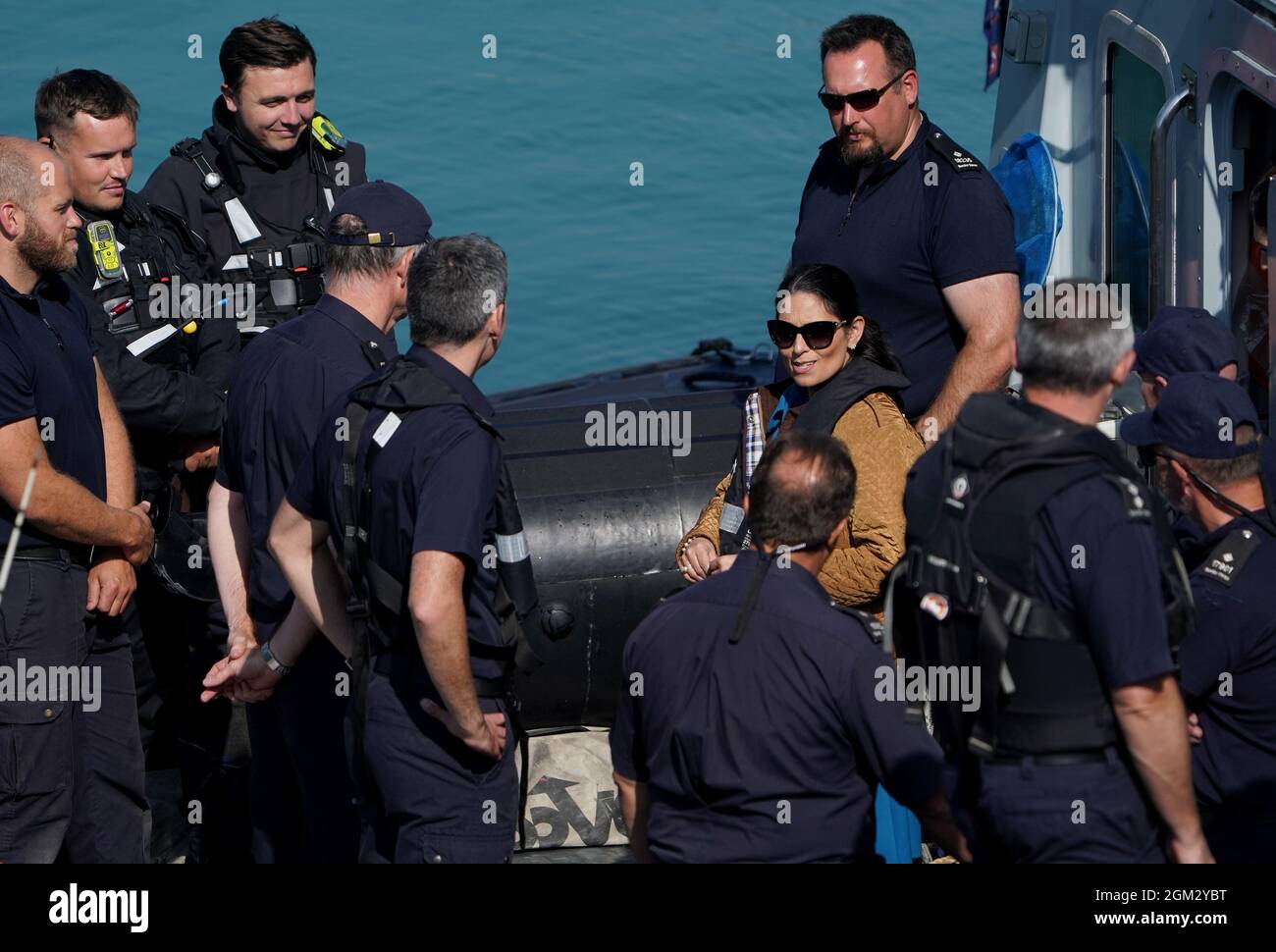 Priti patel border hi-res stock photography and images - Alamy