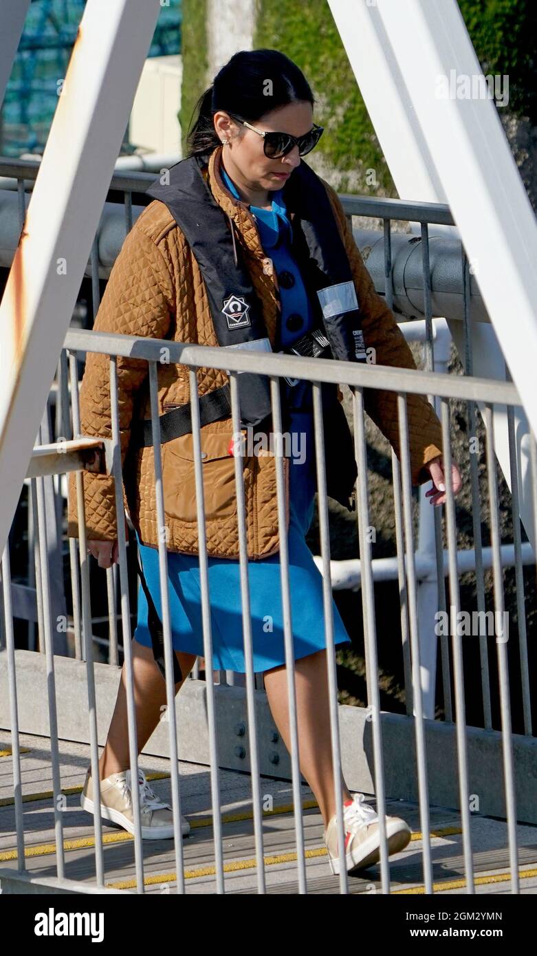 Priti patel border hi-res stock photography and images - Alamy