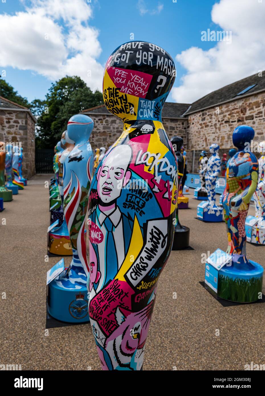 Musselburgh, East Lothian, Scotland, United Kingdom, 16 September 2021 ...