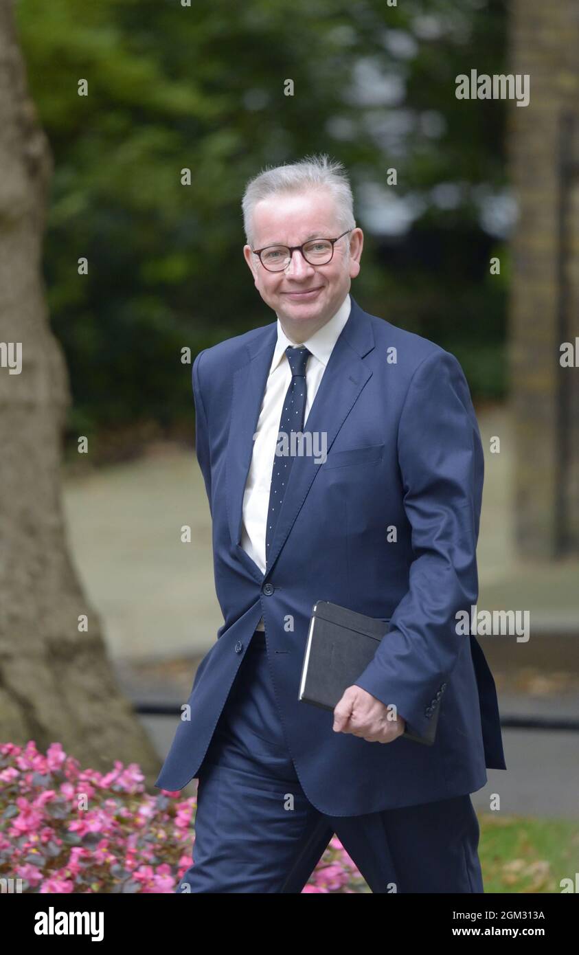 Michael Gove MP (Con: Surrey Heath) arriving in Downing Street on the ...