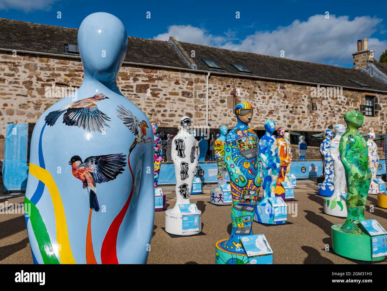 Musselburgh, East Lothian, Scotland, United Kingdom, 16 September 2021 ...