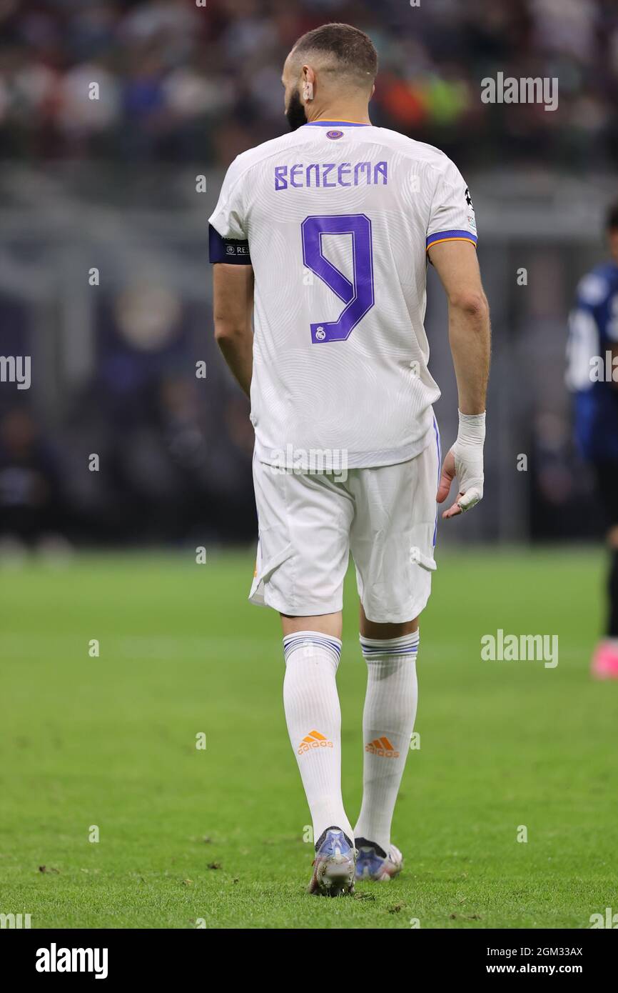 Karim Benzema of Real Madrid CF during the UEFA Champions League 2021/ ...
