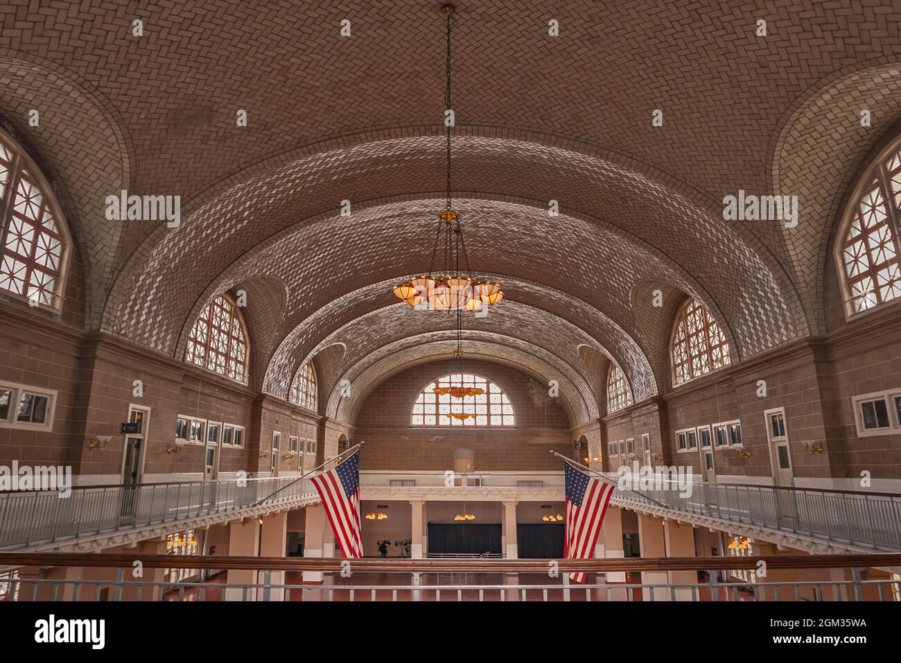 Tile Ceiling Ellis Island NYC - Guastavino Tile Ceiling at the registry ...