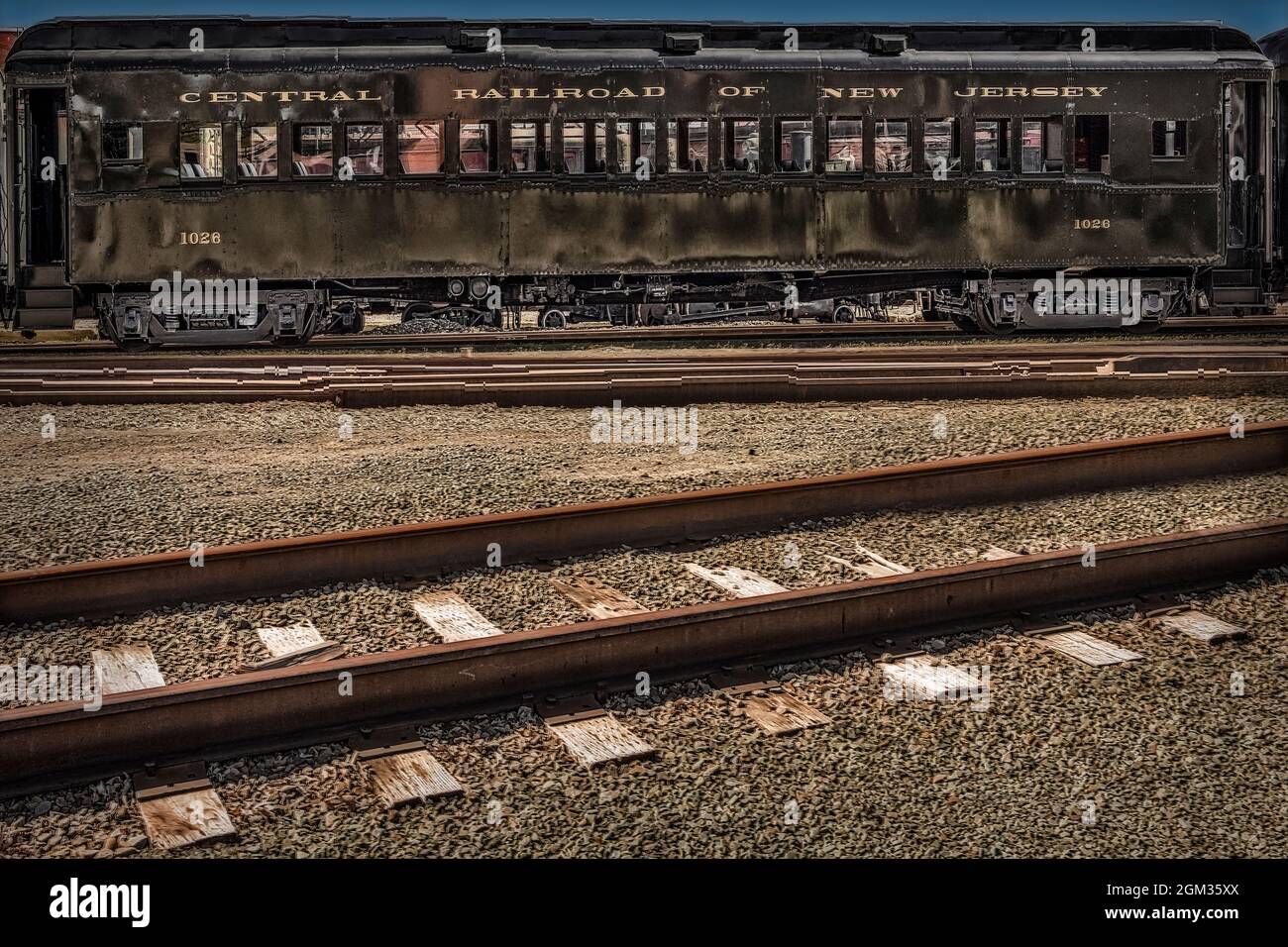 Central Railroad Of NJ - Image of a Historic Central Railroad of New ...