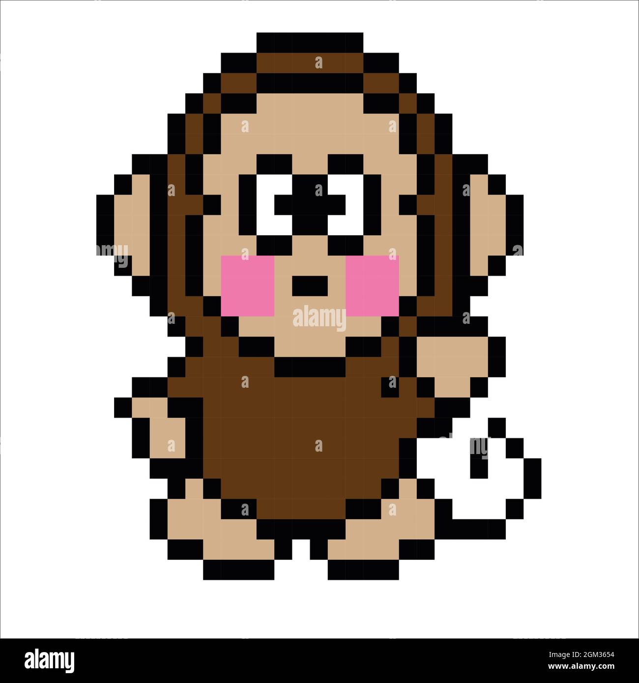 Happy Monkey Clipart High Resolution Stock Photography and Images - Alamy