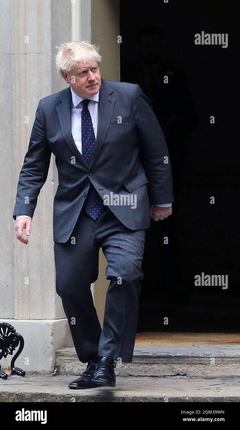 London, England, UK. 16th Sep, 2021. UK Prime Minister BORIS JOHNSON ...