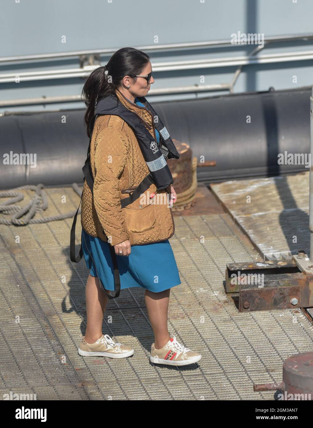 Priti patel border hi-res stock photography and images - Alamy