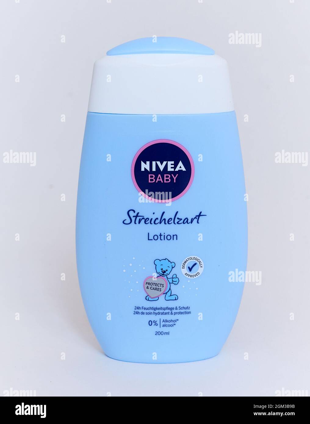 Berlin, Germany. 24th Aug, 2021. Lotion from the Nivea baby care ...