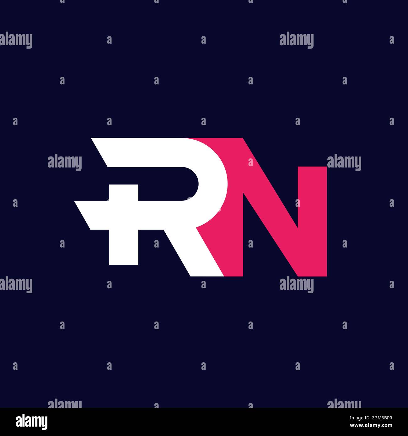 Rn letters hi-res stock photography and images - Alamy