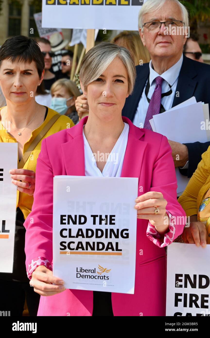 London, UK. Daisy Cooper MP, Deputy Leader of the Liberal Democrats ...