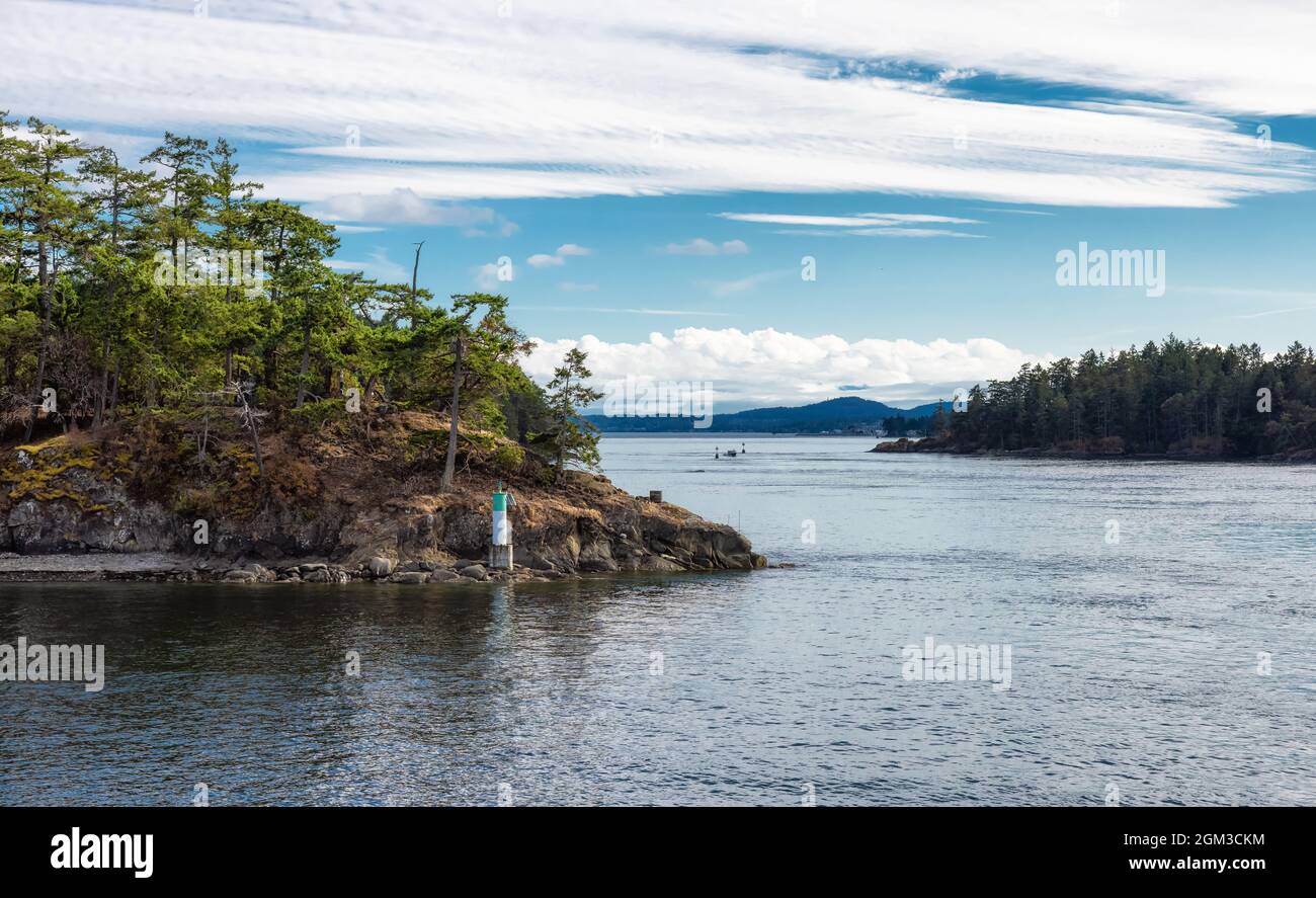 Canadian Nature Landscape View of the Islands on West Coast of Pacific ...