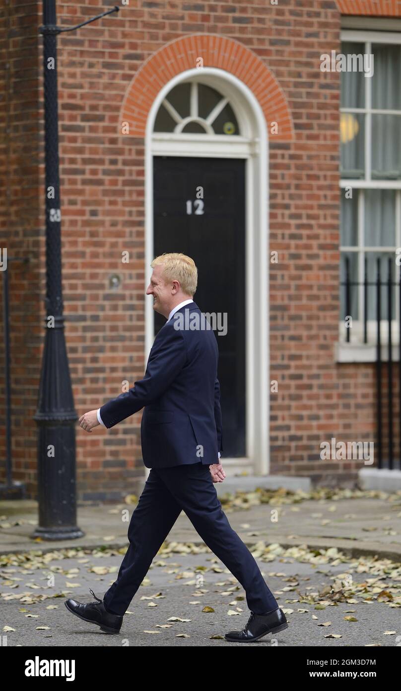 Oliver Dowden MP in Downing Street on the day he was appointed co ...