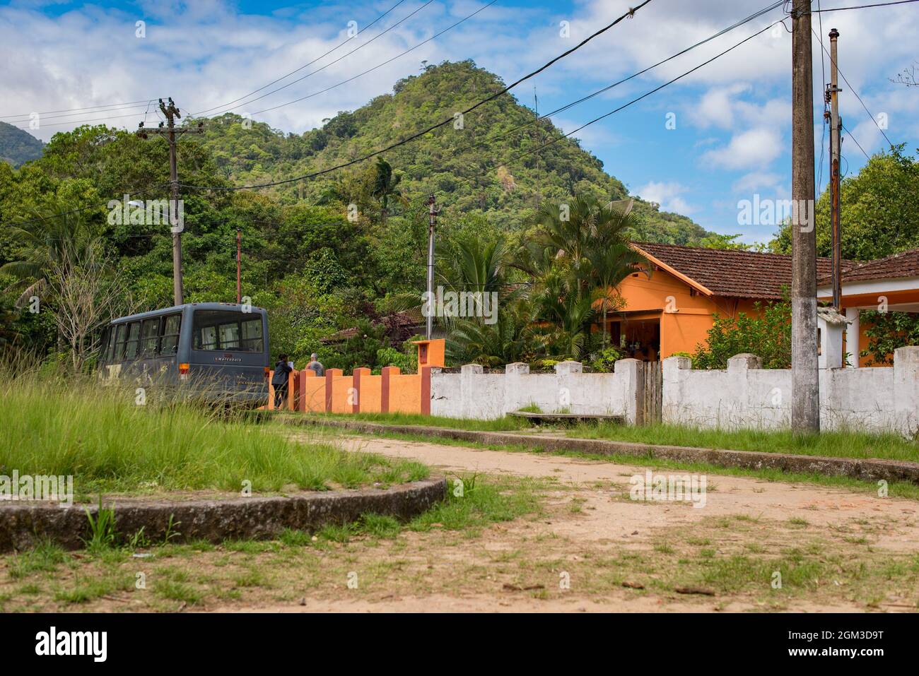 Small historic village Dois Rios is an isolated living area in the ...
