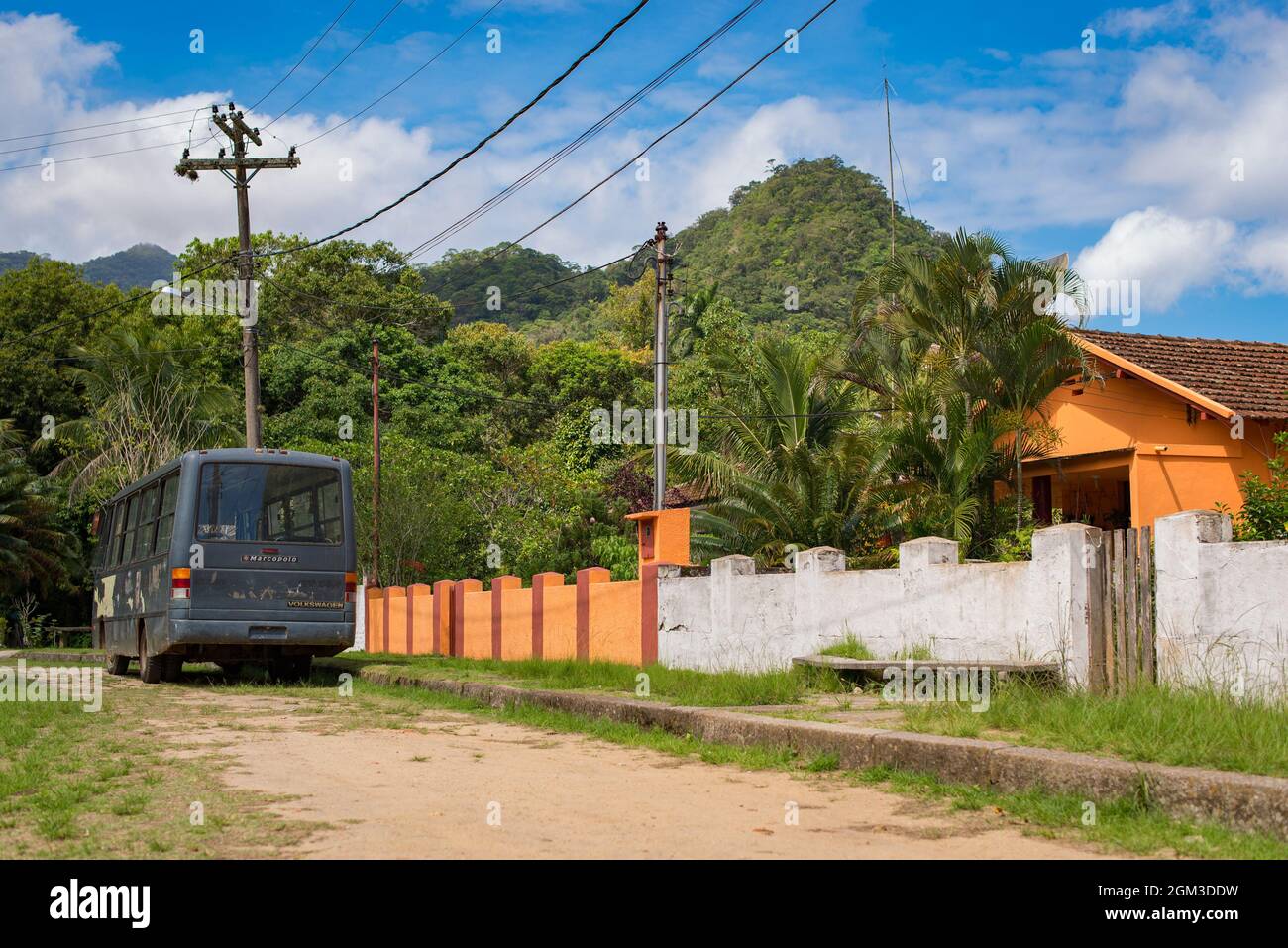 Small historic village Dois Rios is an isolated living area in the ...