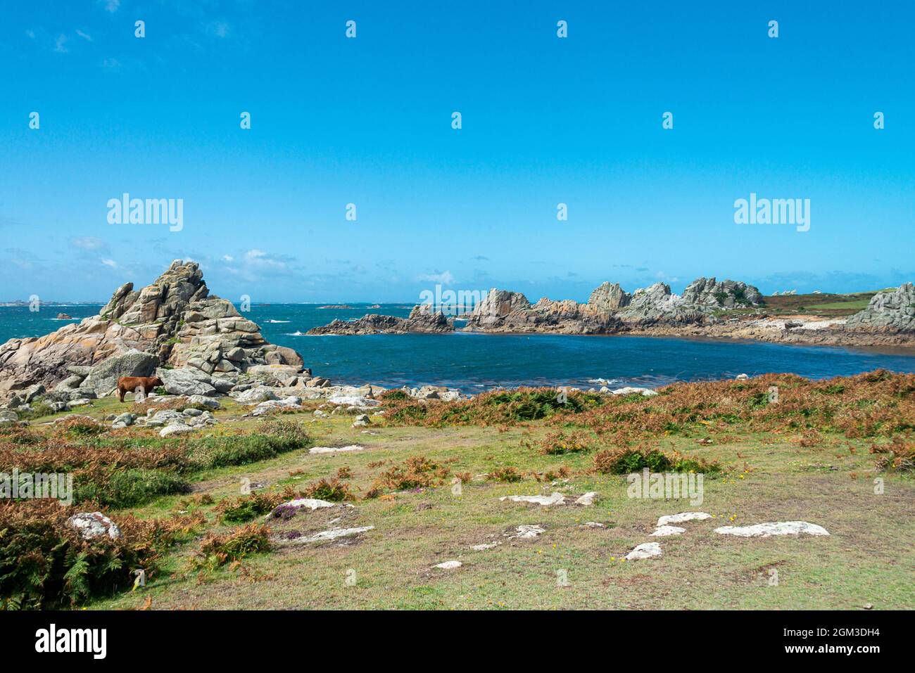 St Warna's Cove, St Agnes, Isles of Scilly Stock Photo - Alamy
