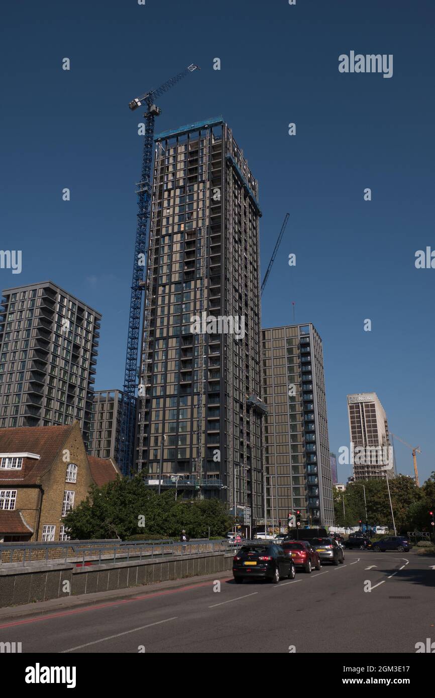Development of four high rise buildings at Taberner House in Croydon in ...