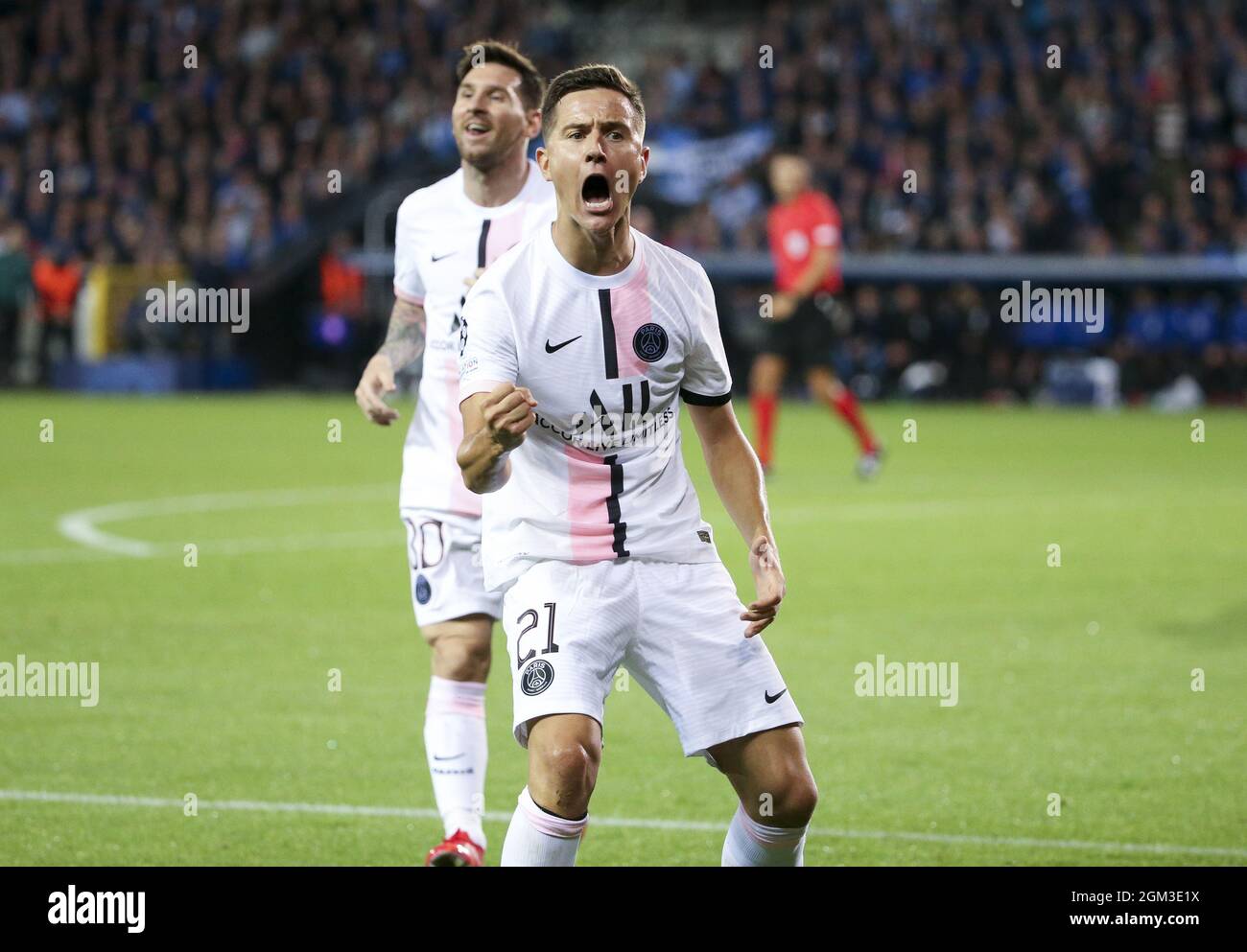 Lionel messi psg goal hi-res stock photography and images - Alamy