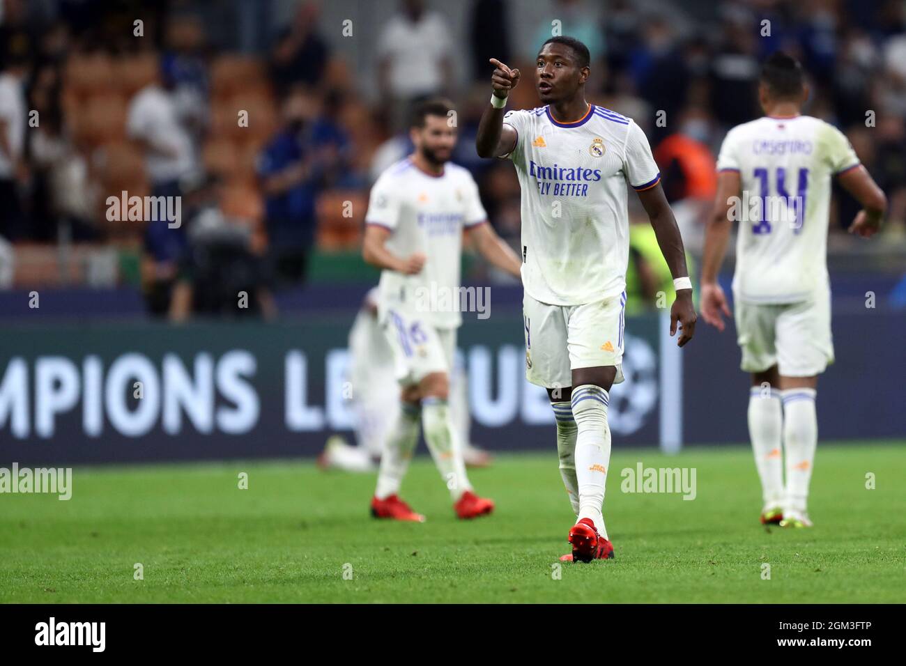 David Alaba of Real Madrid Cf celebrates after winning the Uefa ...