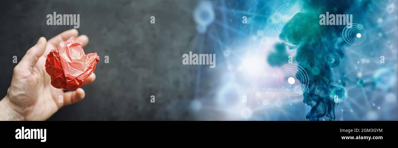 Colored pieces of paper. The concept of creativity and formation of ...