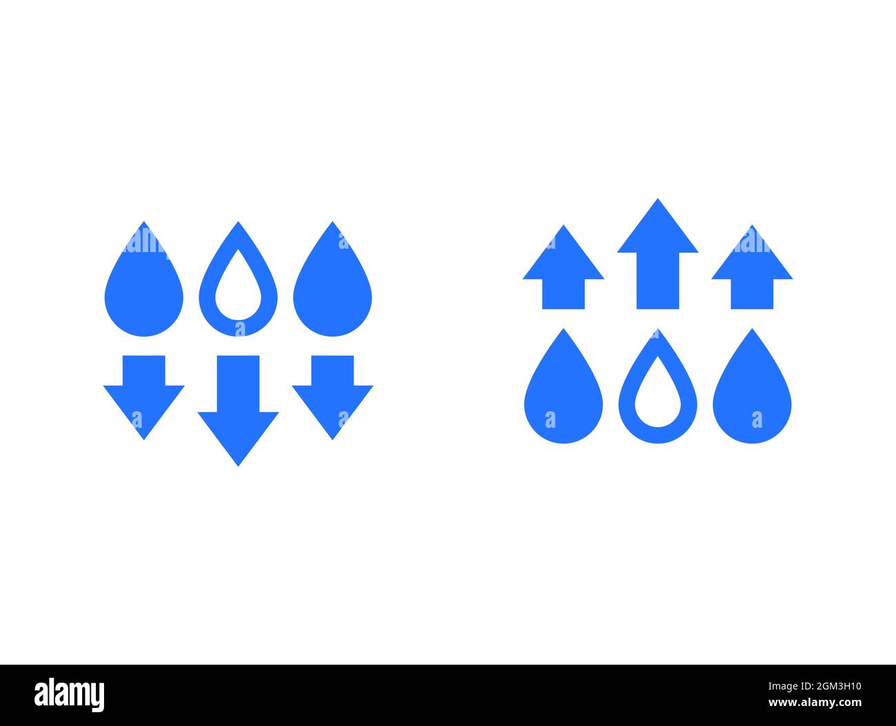 Water level down Stock Vector Images - Alamy