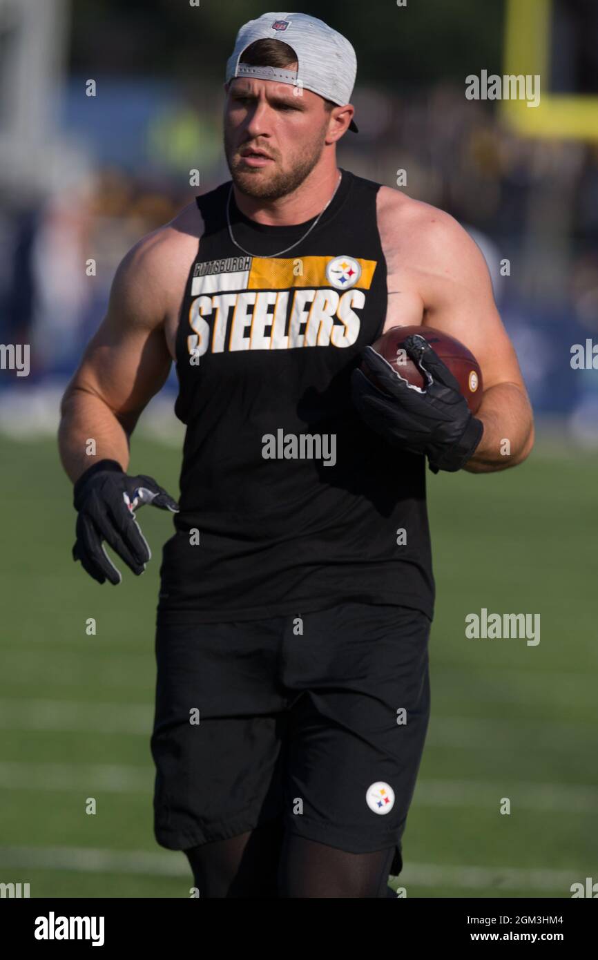 Pittsburgh Steelers linebacker TJ Watt (90) at warmups period before ...