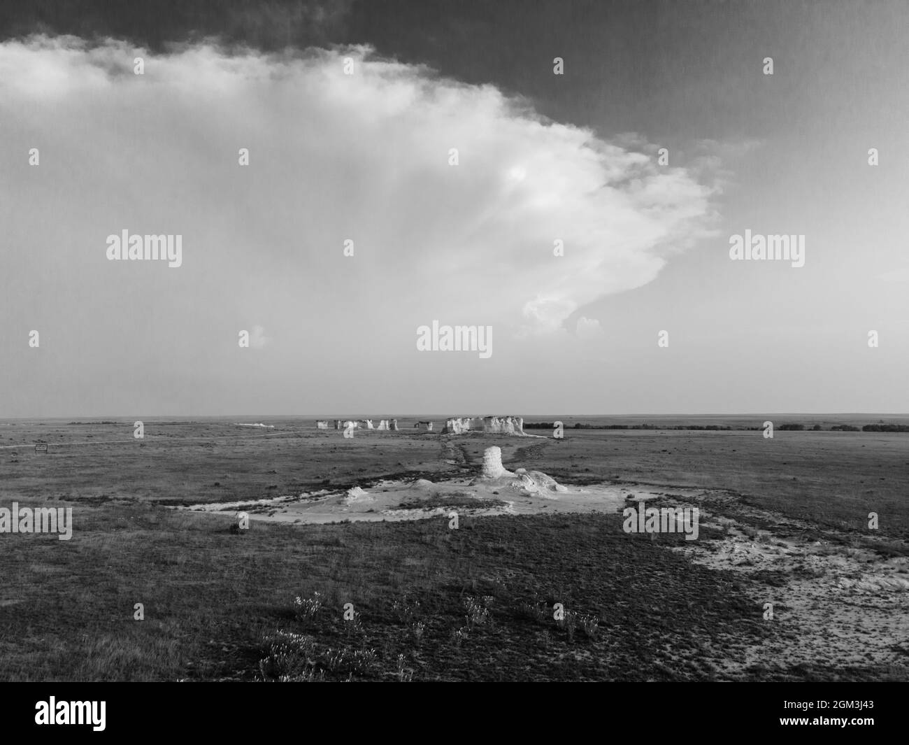 Kansas scenery Black and White Stock Photos & Images - Alamy