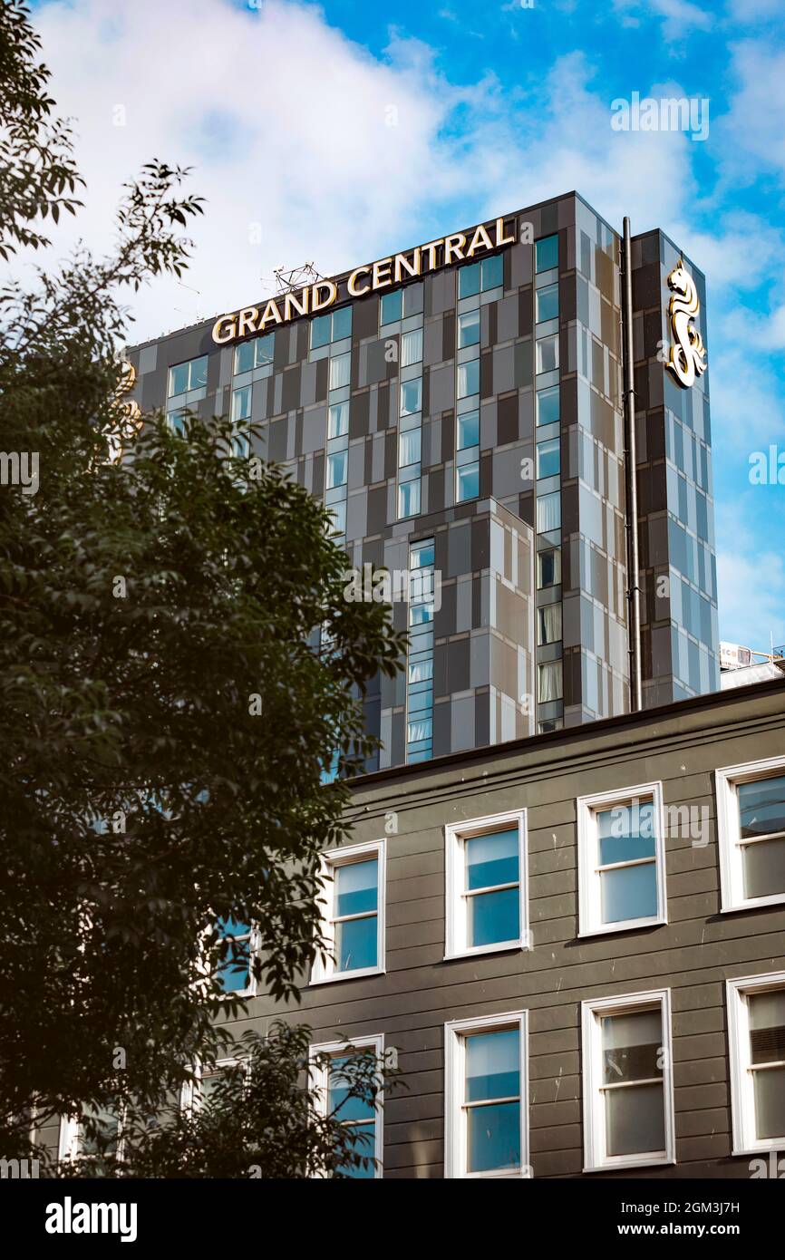 Grand Central Hotel Belfast, Northern Ireland Stock Photo - Alamy