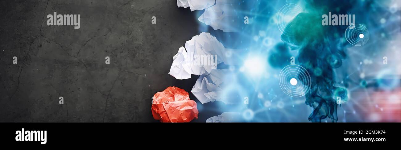 Colored pieces of paper. The concept of creativity and formation of ...