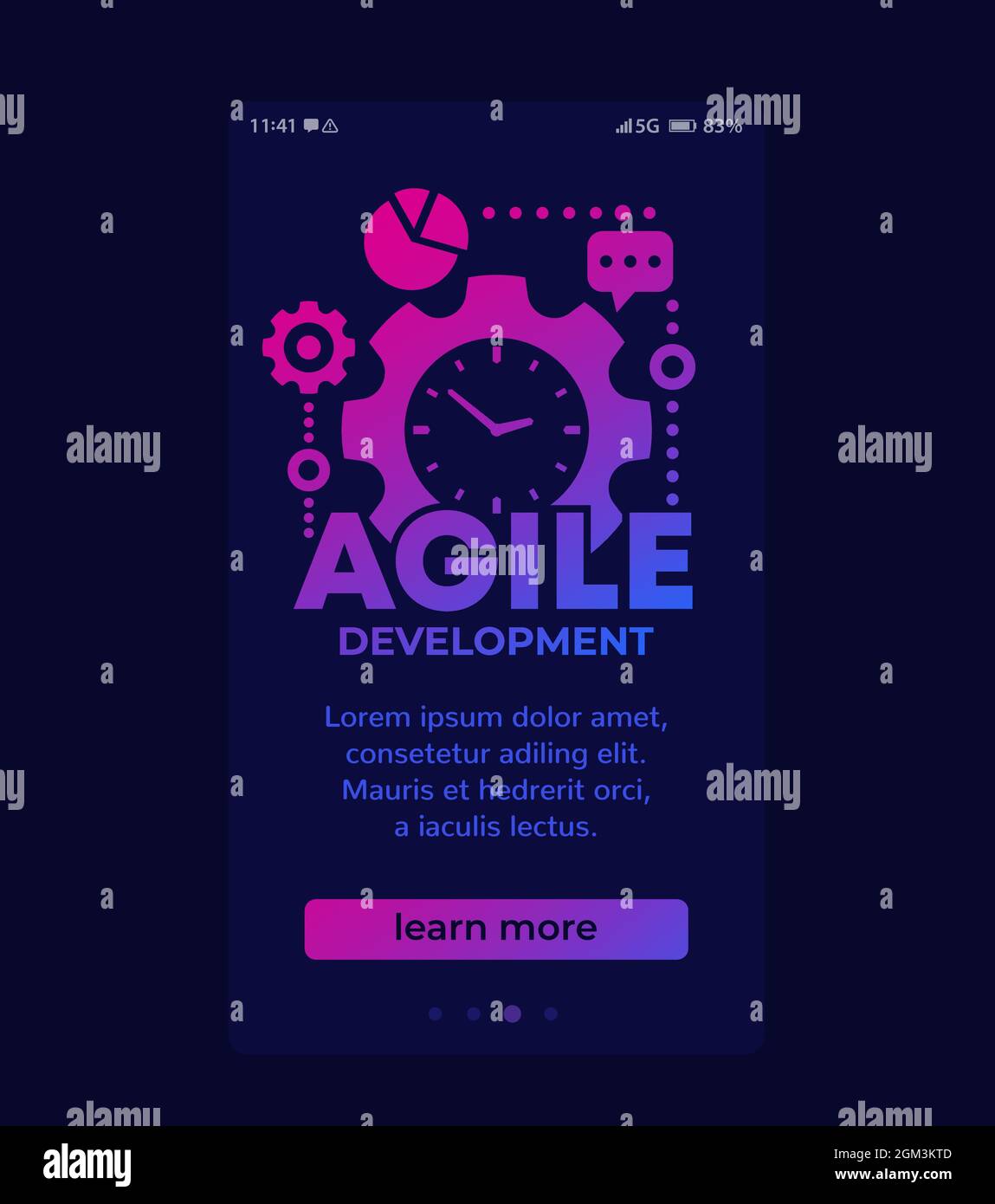 Scrum Framework Stock Vector Images Alamy