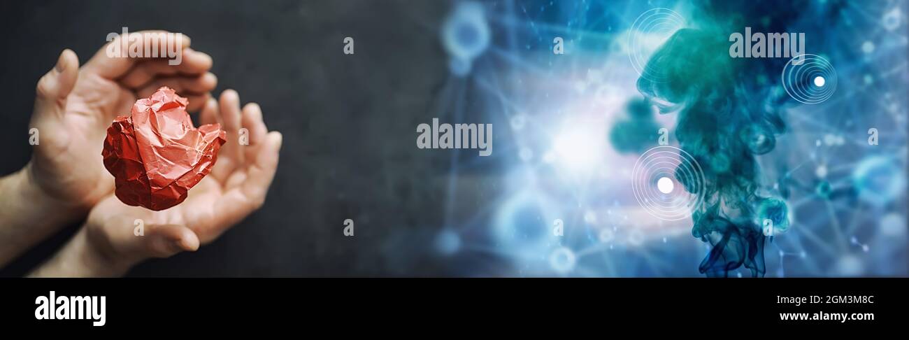 Colored pieces of paper. The concept of creativity and formation of ...