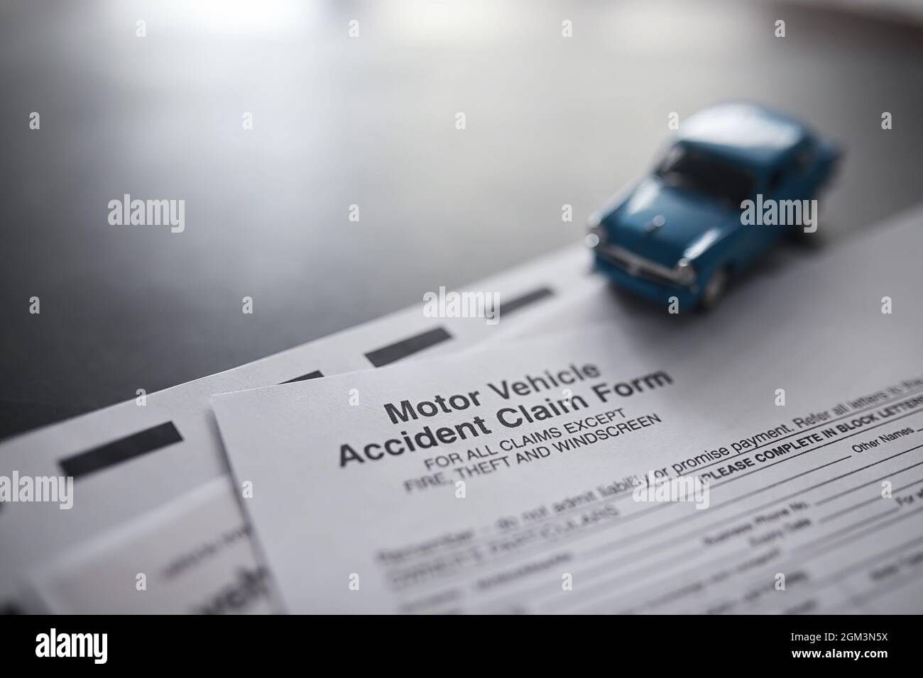 Documents for vehicle insurance. Car insurance policy. Auto insurance ...