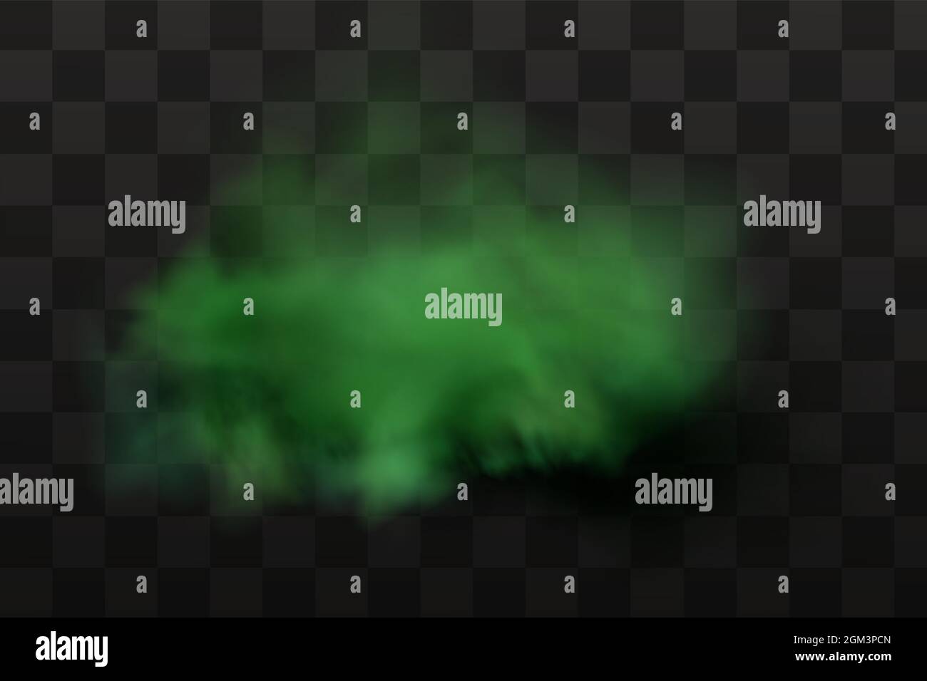 Green stink bad smell, smoke or poison gases,chemical toxic vapour ...