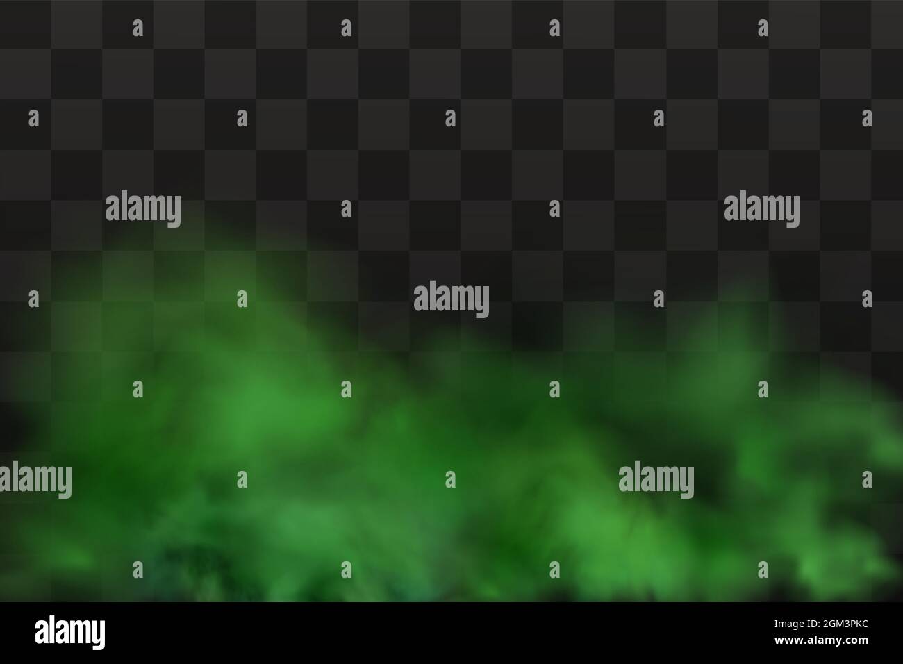 Green stink bad smell, smoke or poison gases,chemical toxic vapour ...