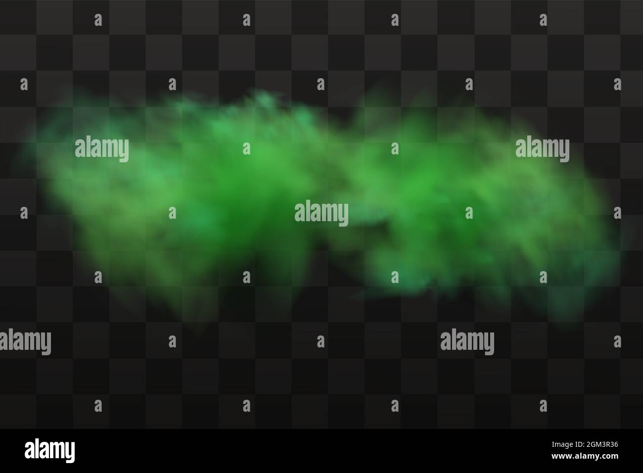 Green stink bad smell, smoke or poison gases,chemical toxic vapour ...