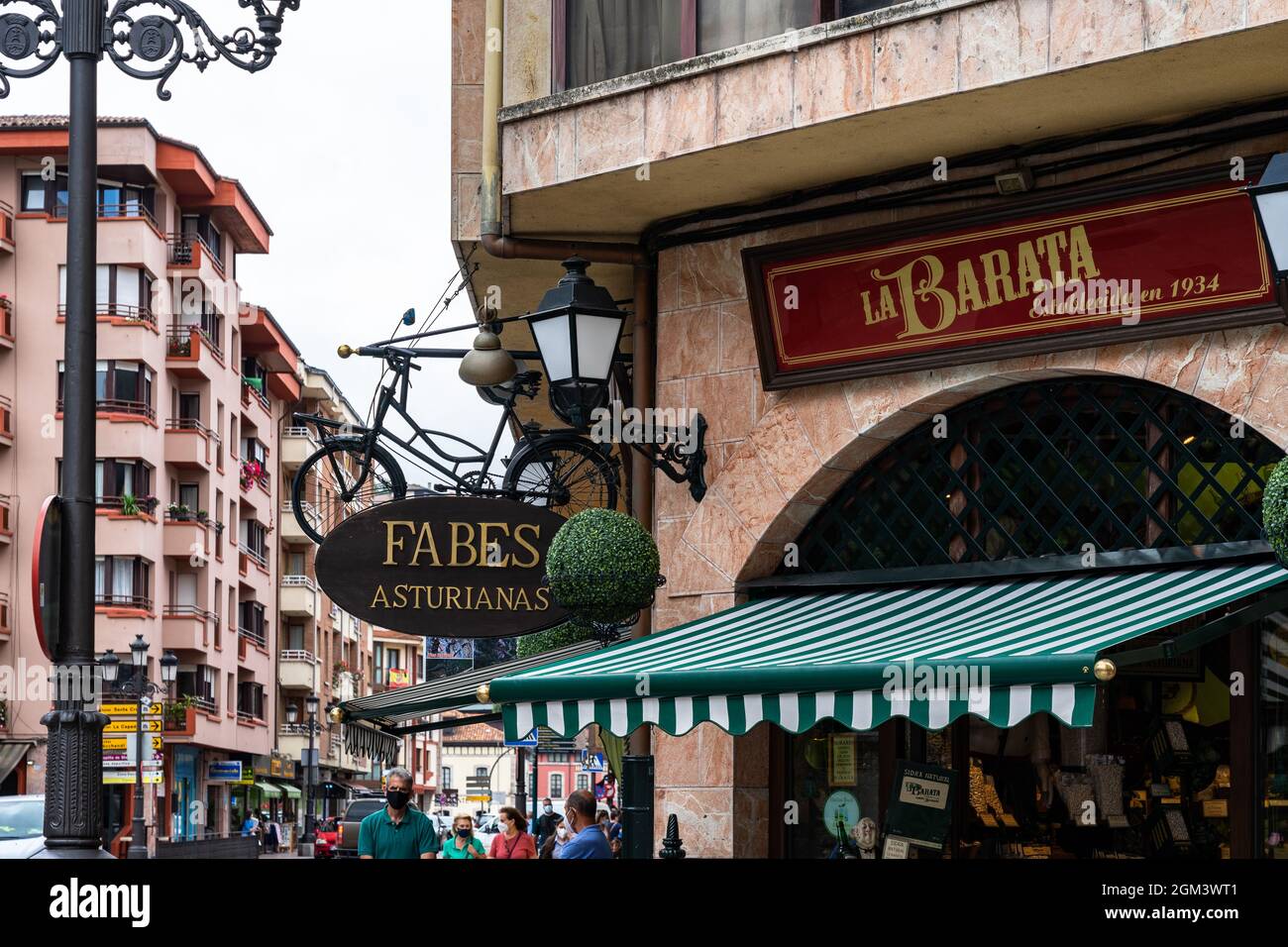 Cangas de onis village in Asturias, Spain Stock Photo - Alamy
