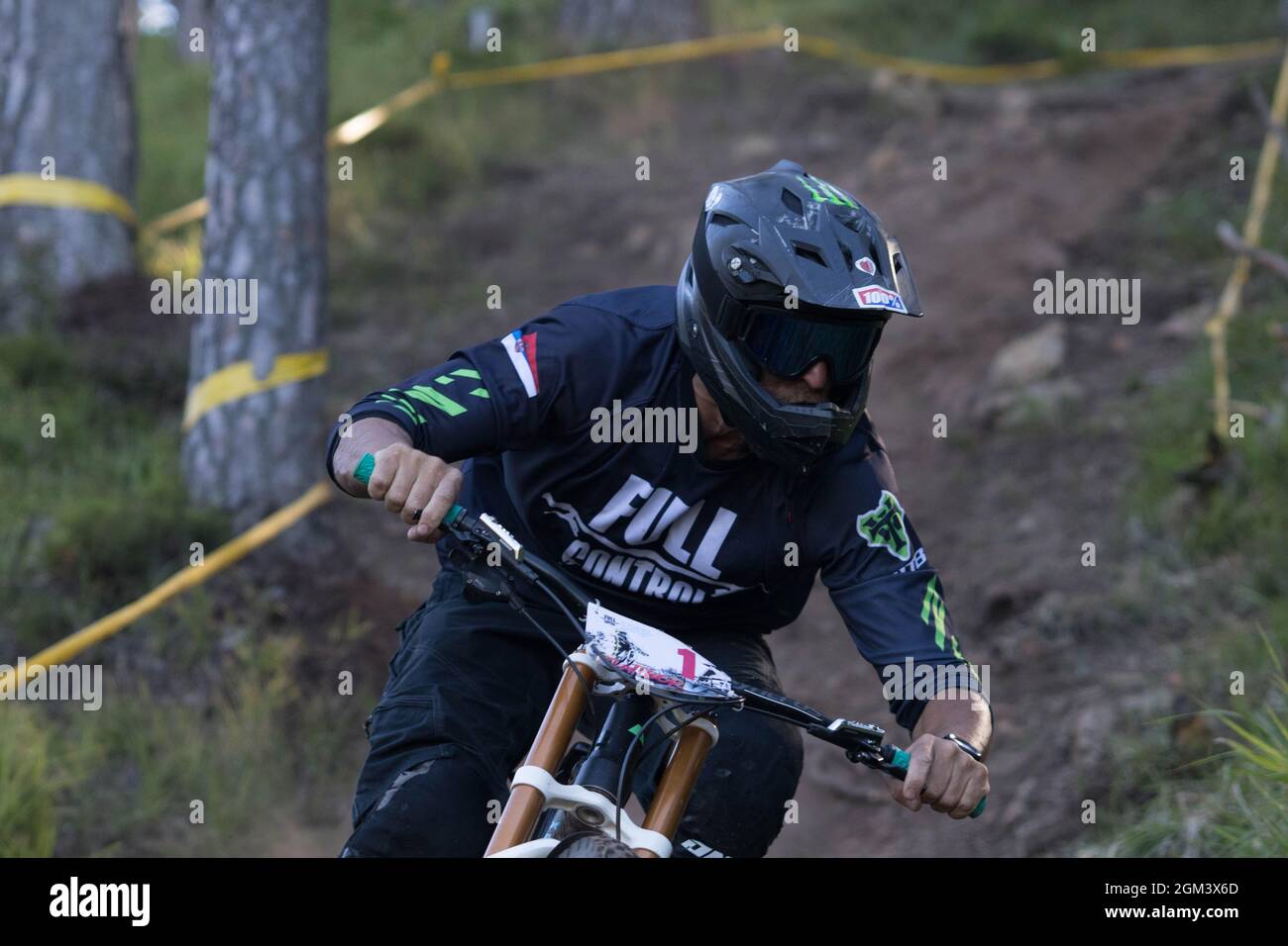 Mtb down hill hi-res stock photography and images - Alamy