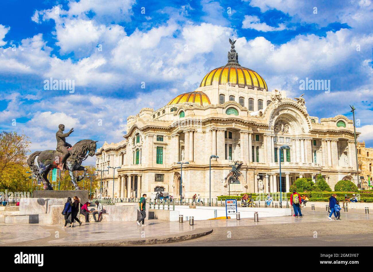Palace Of Fine Arts Mexico Artist Reimagines Mexico City With Van