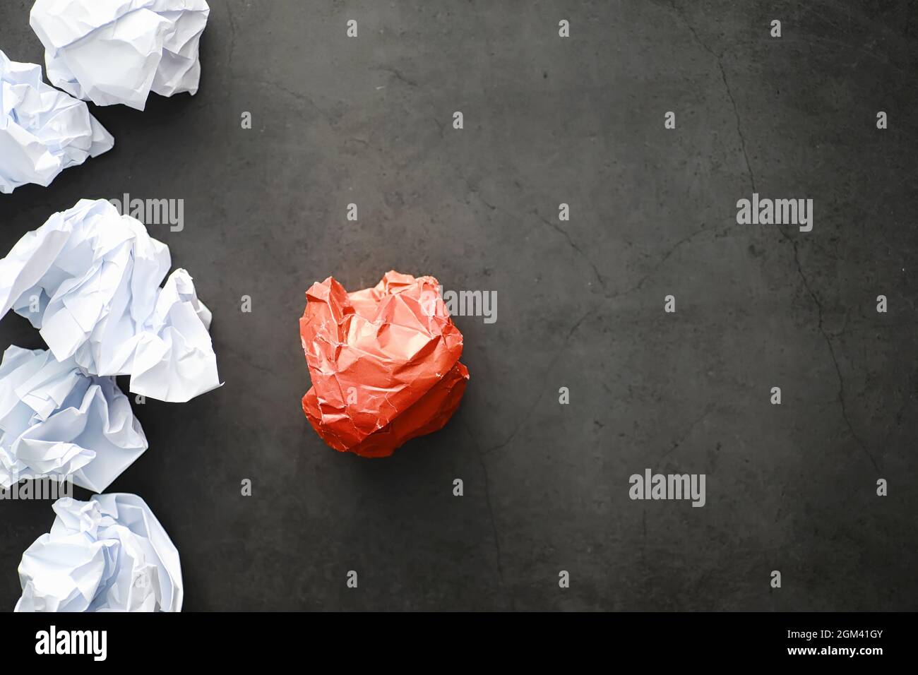 Colored pieces of paper. The concept of creativity and formation of ...