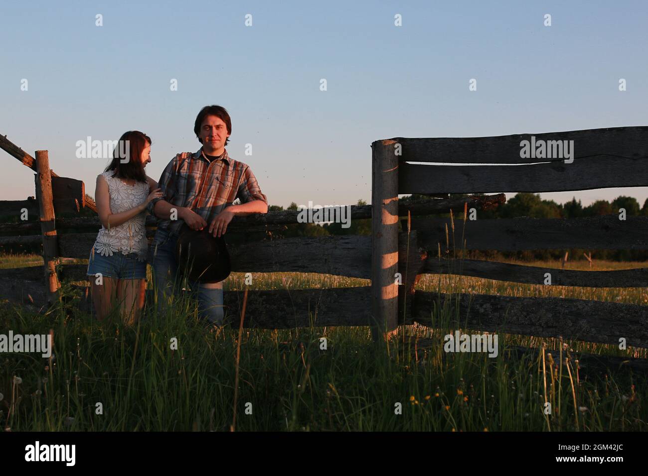 Cute Country Couple Photography