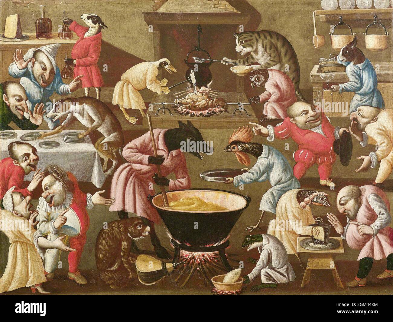 The Master of the Fertility of the Egg - In the Kitchen - The chefs and ...