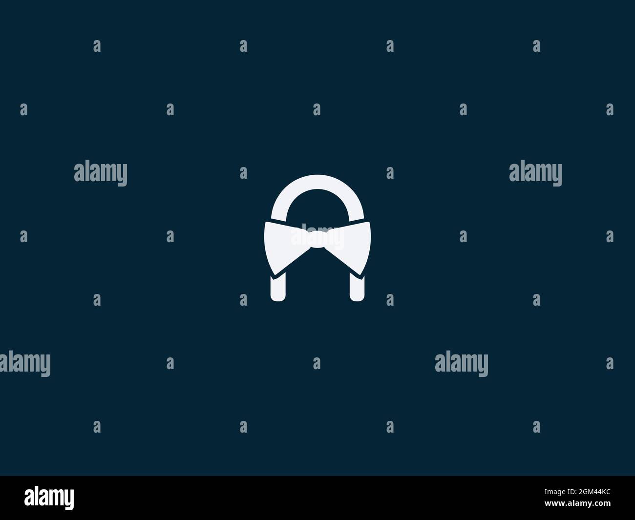 Bow tie logo hi-res stock photography and images - Alamy